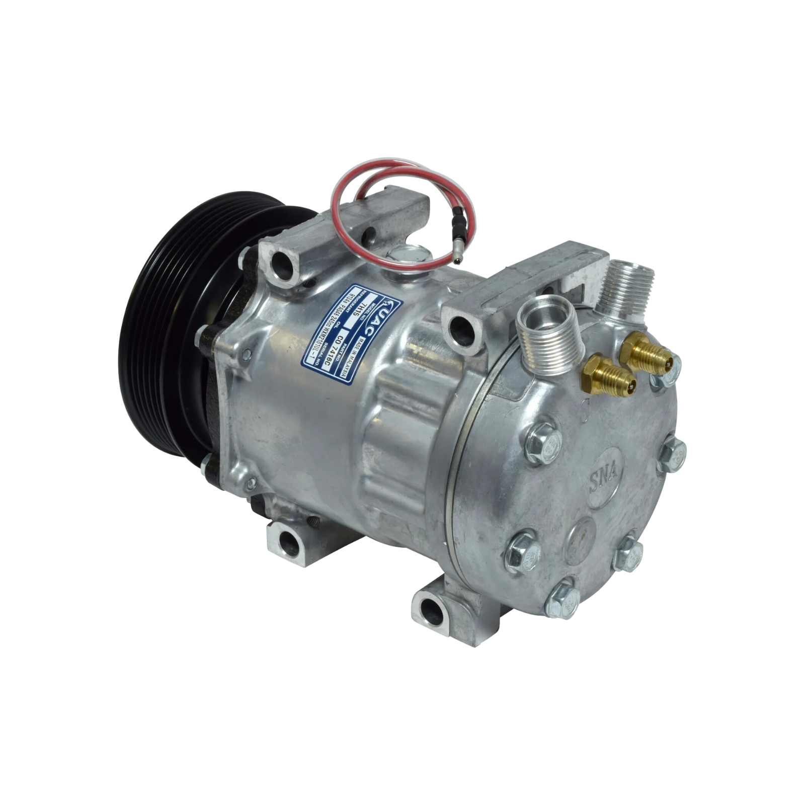 COMPRESOR AUTO FORD CLASE E 88-93 RANGER 89-93 SD709 POLEA MULTI R-12 ...