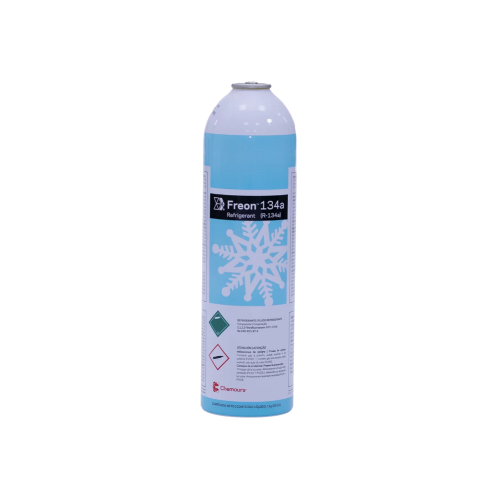 REFRIGERANTE FREON R-134A 1KG CHEMOURS-DUPONT – FrioAire - Aire ...