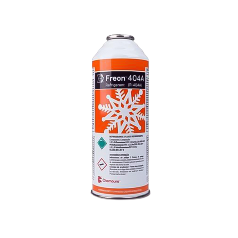 REFRIGERANTE FREON R-404A 0.425KG CHEMOURS-DUPONT CON VALVULA ...