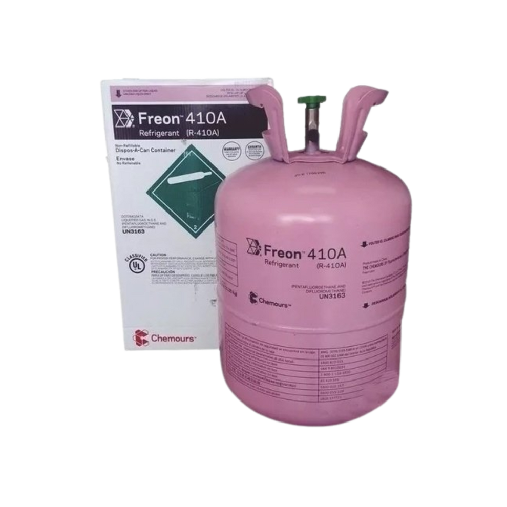 REFRIGERANTE FREON R-410A 11LB CHEMOURS-DUPONT – FrioAire - Aire ...